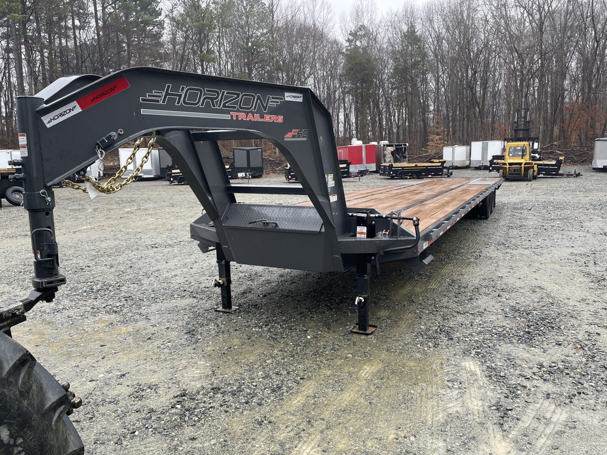 2025 Horizon FHZ 8.5x40 Gooseneck Deckover Equipment Trailer Ladder ...