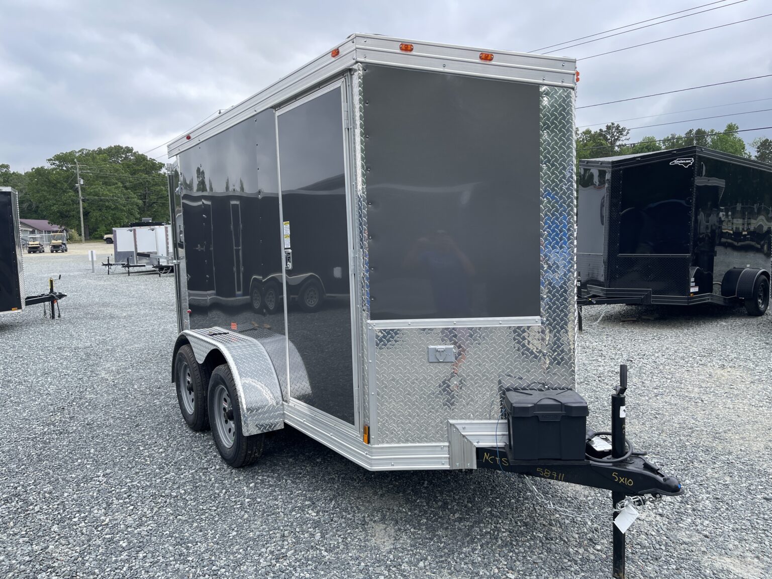 2025 Cynergy 5x10 Enclosed Trailer Custom Barn Doors 7K GVWR - North ...