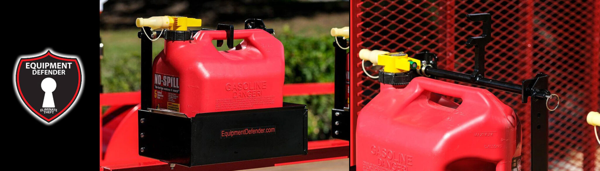 Equipment Defender No-Spill Five Gallon Fuel Gas Can Rack - North ...