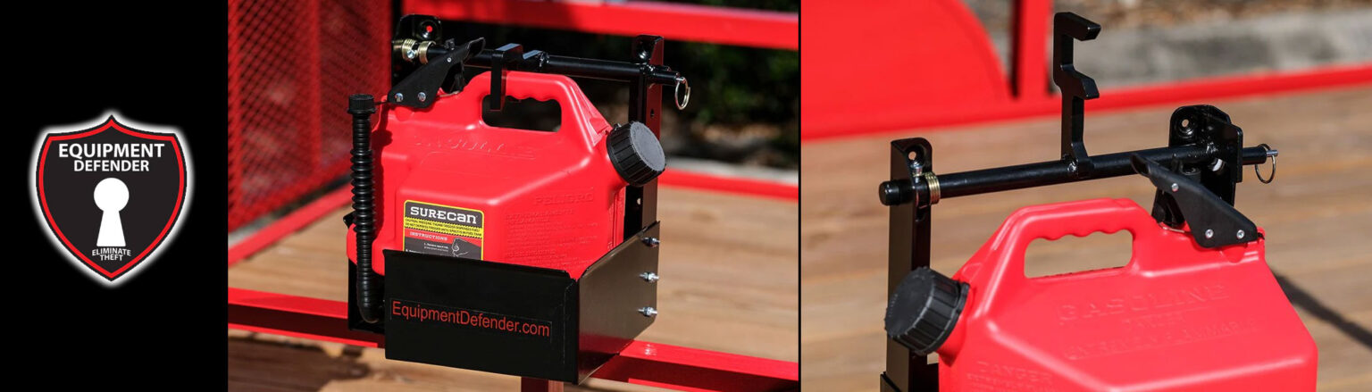 Equipment Defender Surecan 2.2 Gallon Fuel Gas Can Rack - North ...