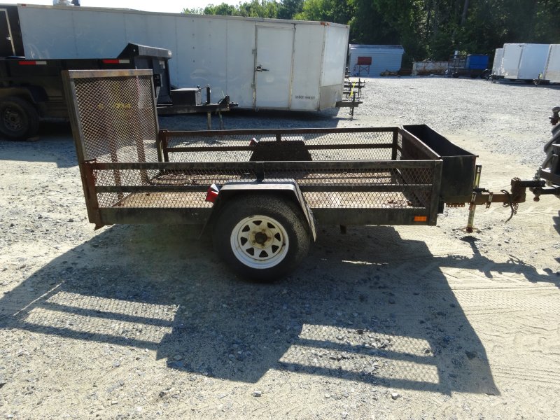 1980 Trai 5x8 Utility Trailer Mesh 2K GVWR - North Carolina Trailer Sales