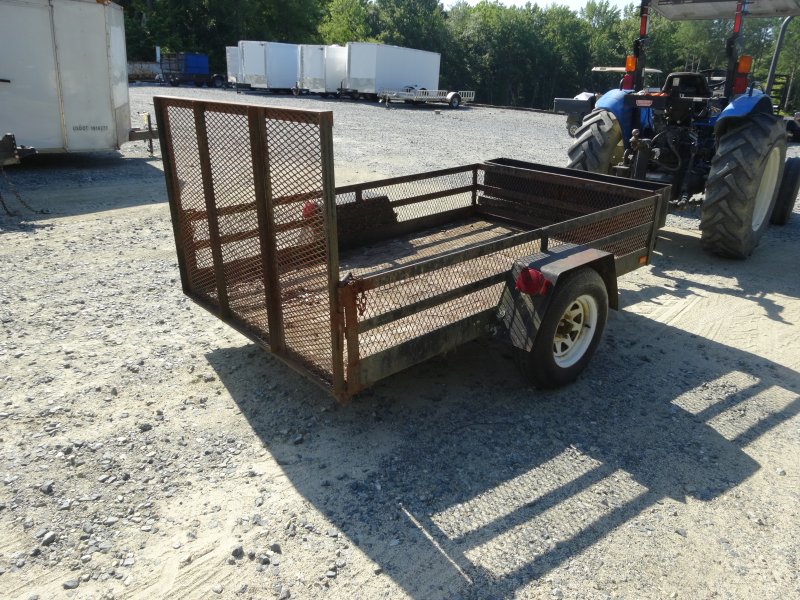 1980 Trai 5x8 Utility Trailer Mesh 2K GVWR - North Carolina Trailer Sales
