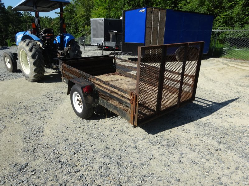 1980 Trai 5x8 Utility Trailer Mesh 2K GVWR - North Carolina Trailer Sales
