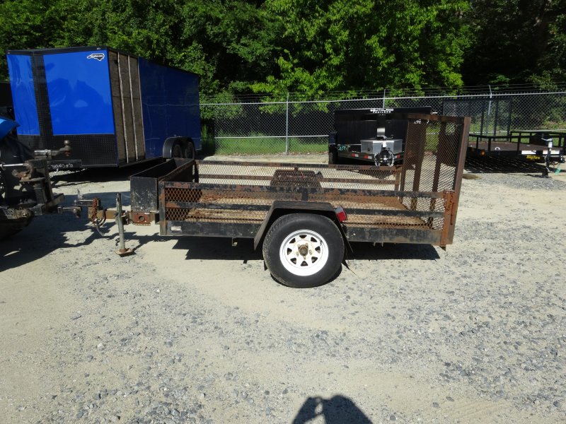 1980 Trai 5x8 Utility Trailer Mesh 2K GVWR - North Carolina Trailer Sales