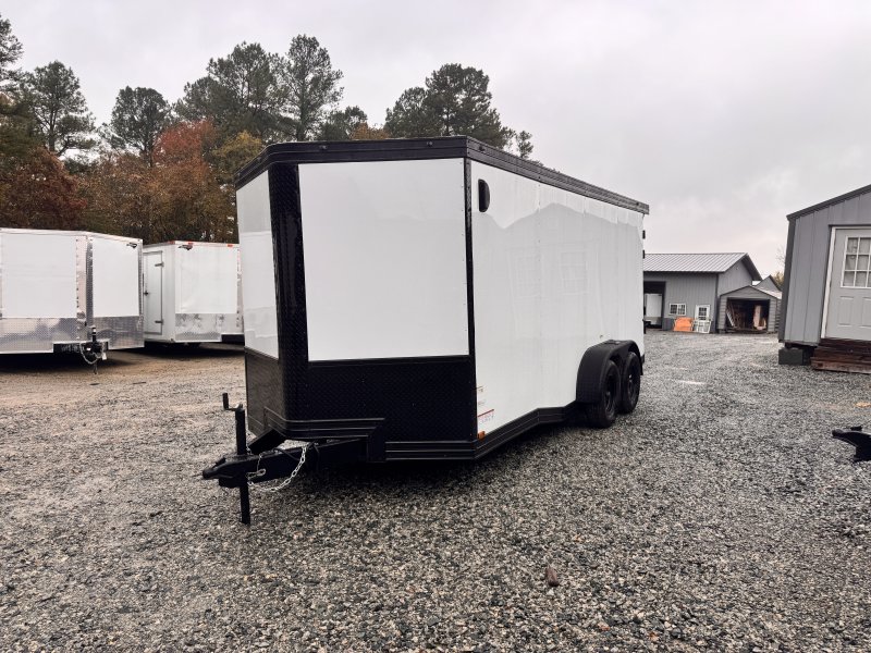 2026 Cynergy 7x16 Enclosed Pro Series Slant-V Blackout Barn Door 7K - North Carolina Trailer Sales